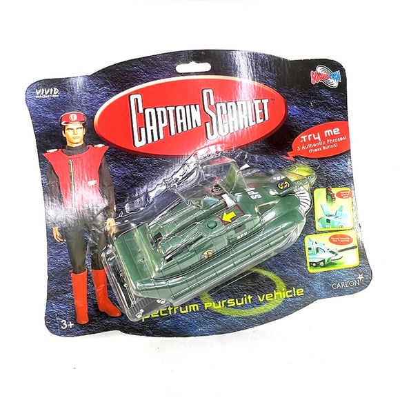 Carlton | Toys | Vintage Capt Scarlet Spectrum Pursuit Vehicle With ...